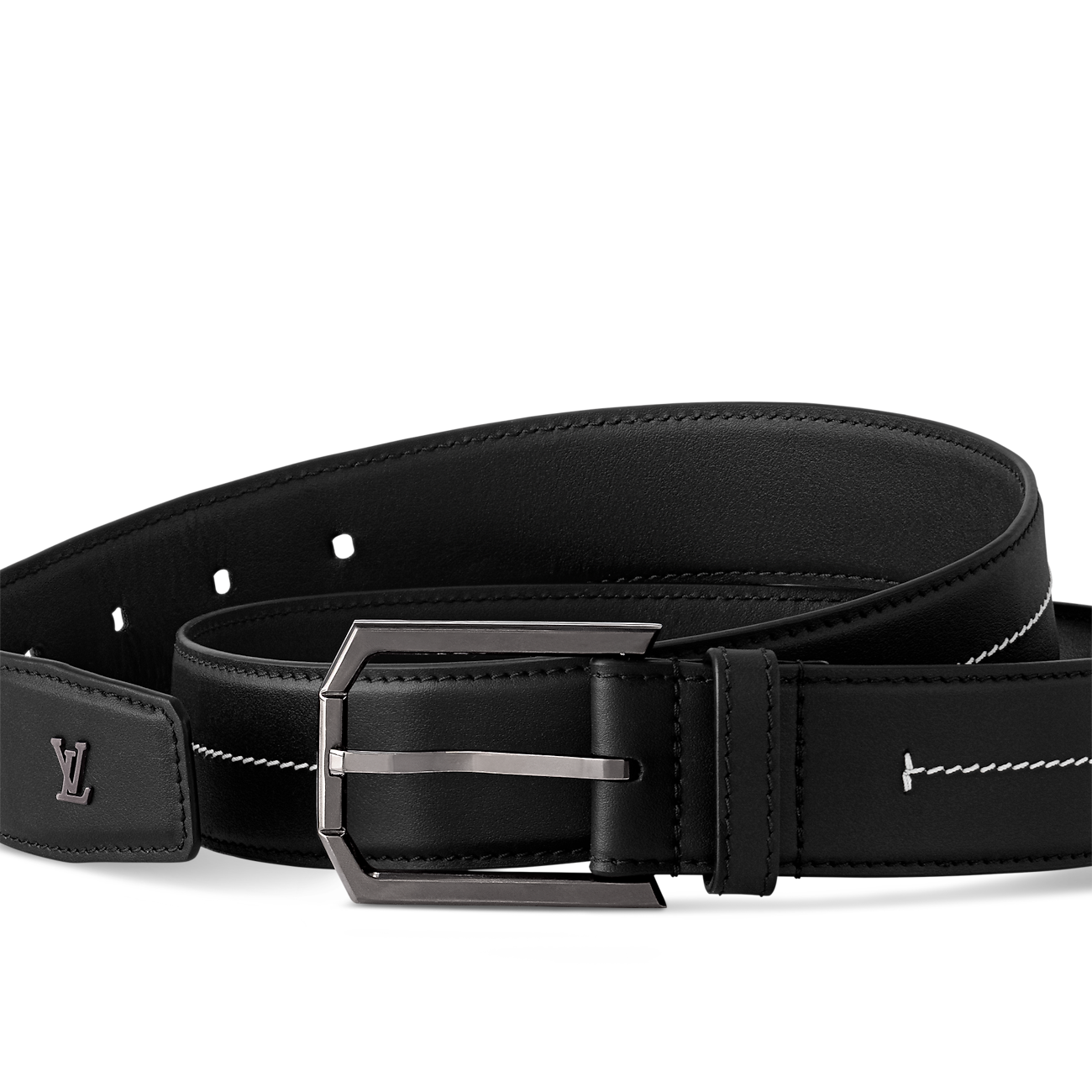 Pin Heritage Stitch 35mm Belt - Men - Accessories | LOUIS VUITTON