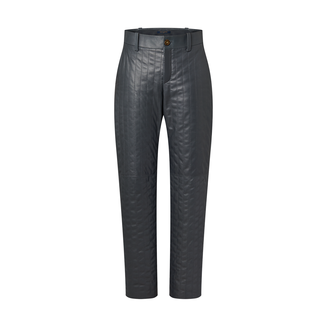 Pinstripe Leather Pants - Women - Ready-to-Wear | LOUIS VUITTON