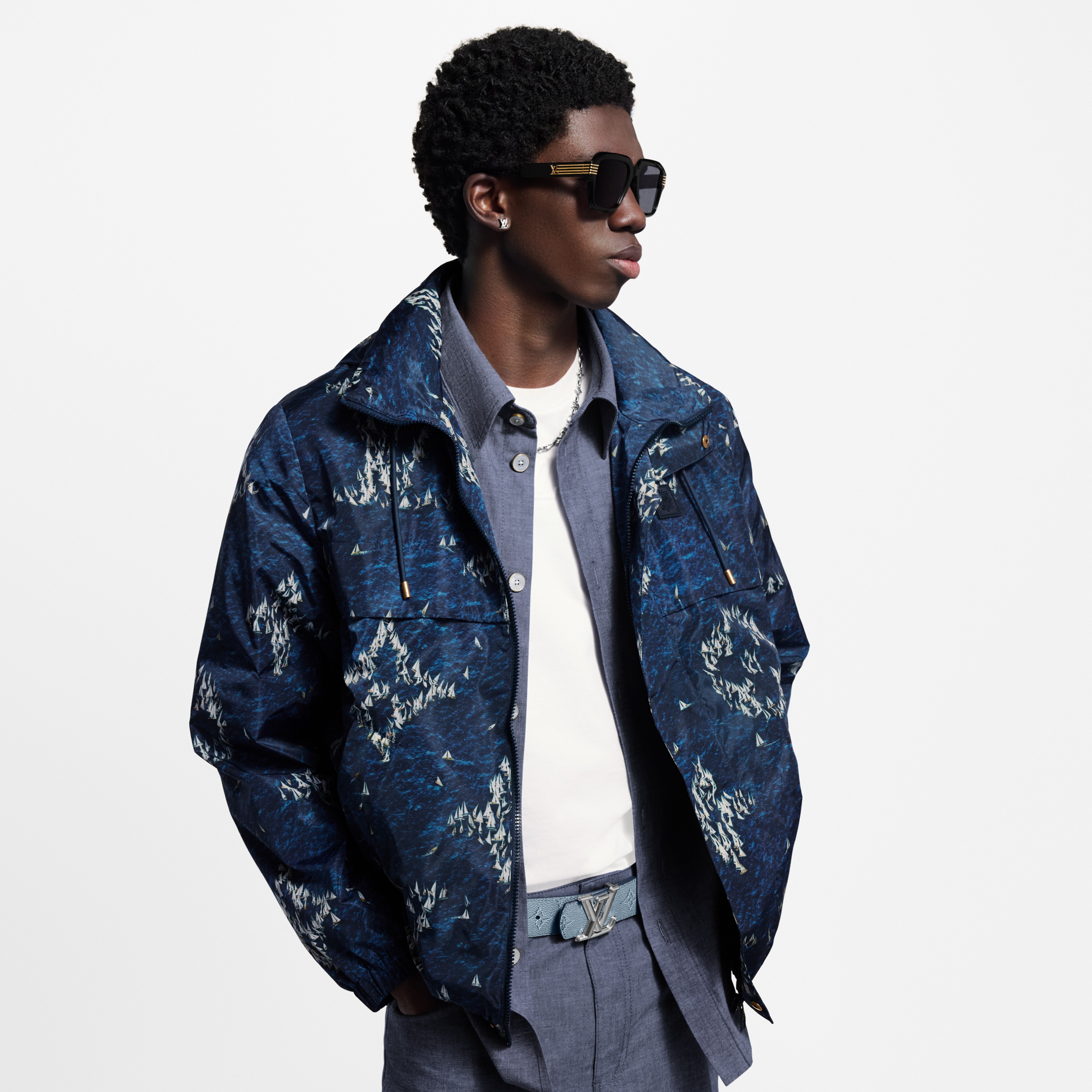 Printed Monogram Windbreaker - Men - Ready-to-Wear | LOUIS VUITTON