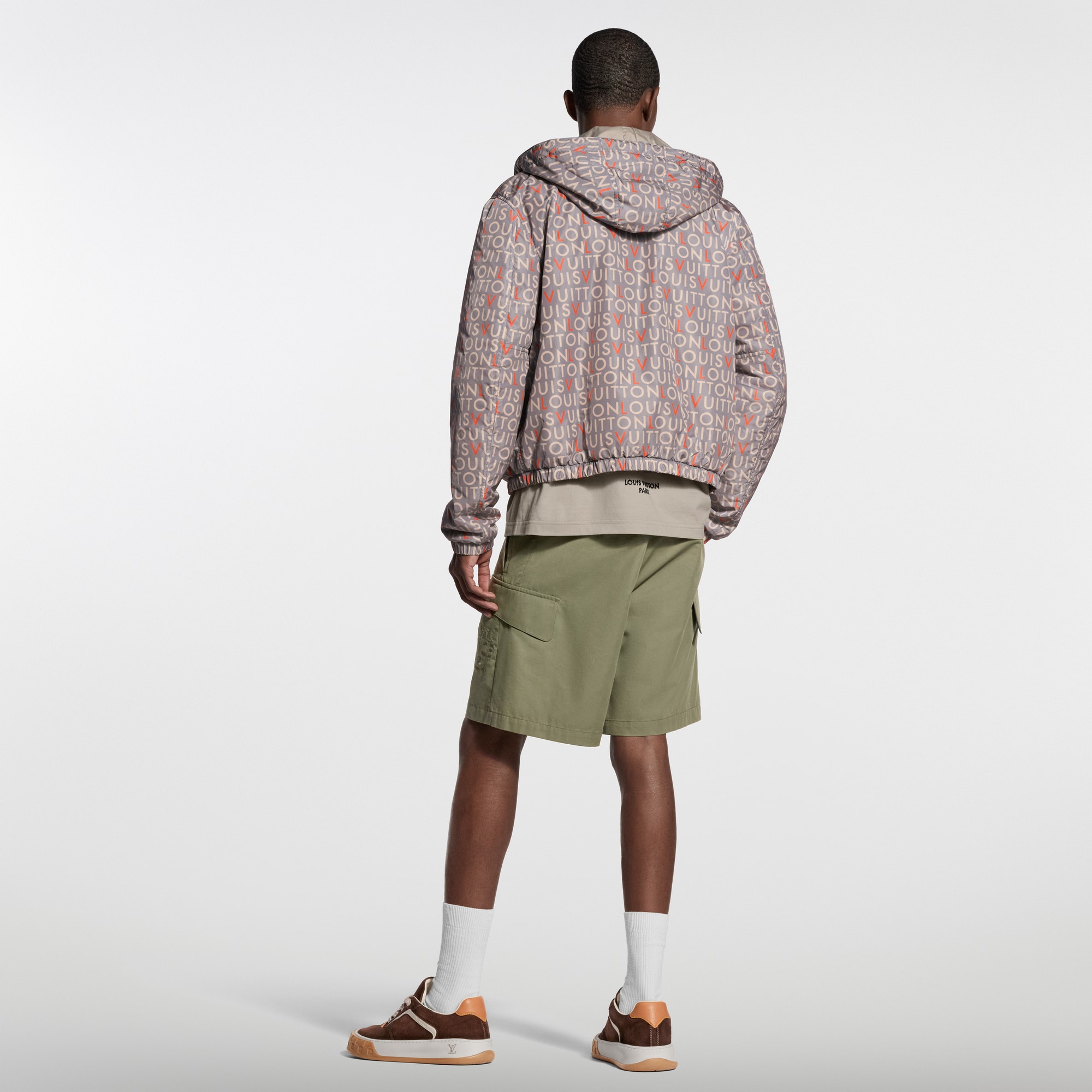 Printed Signature Windbreaker - New - For Men | LOUIS VUITTON