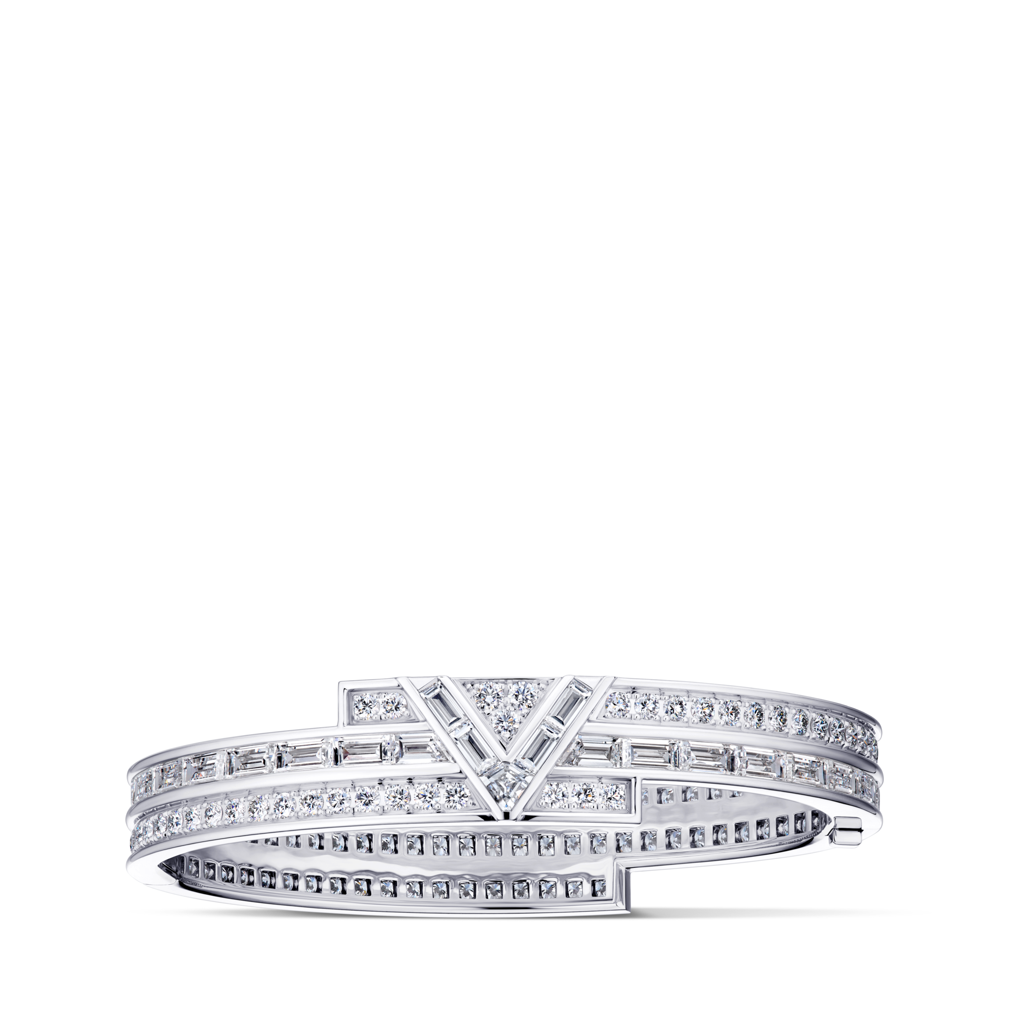 Pure V Ring, White Gold and Diamonds - Les Extraordinaires - Jewelry ...