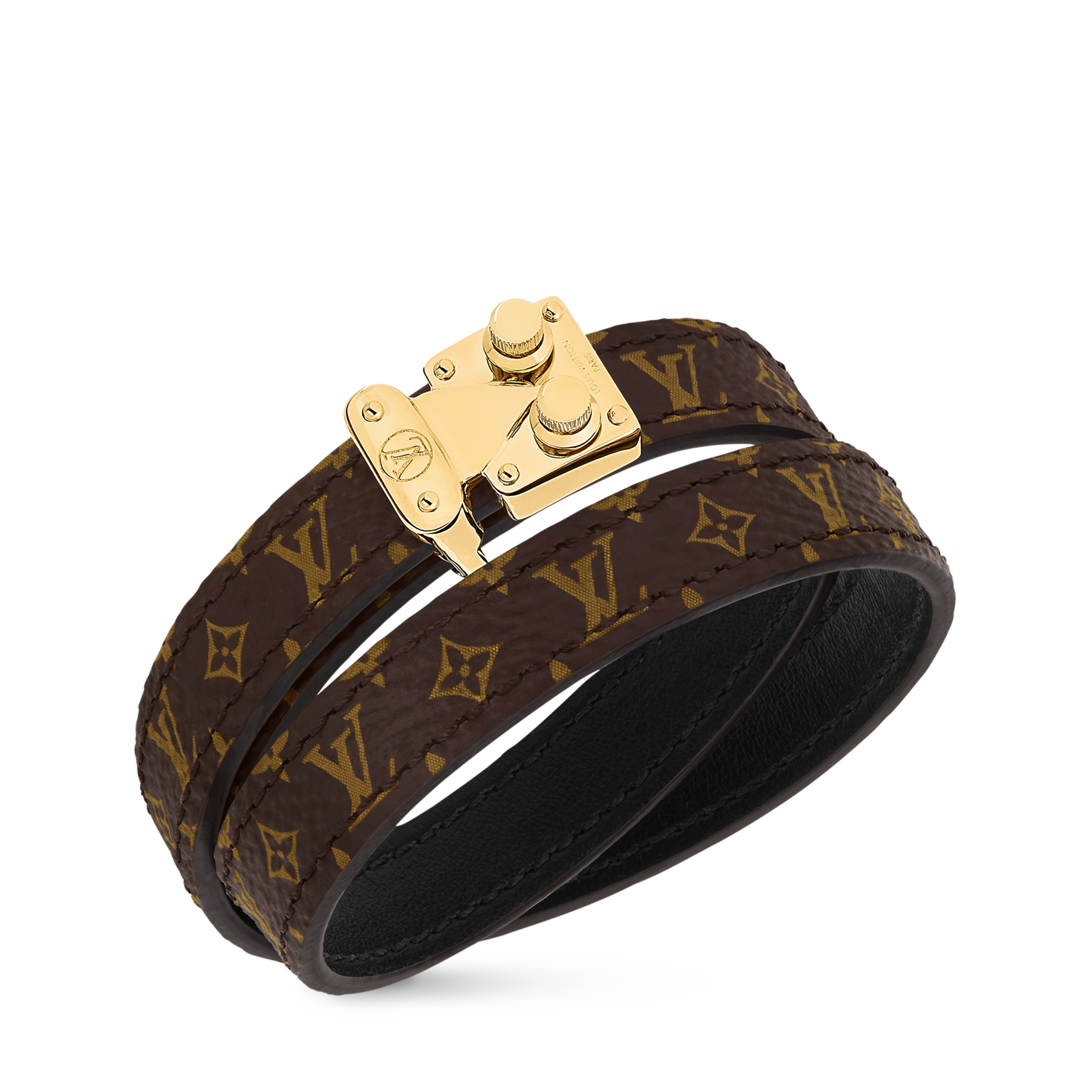 S-Lock Double Tour Bracelet Other Leathers - Women - Fashion Jewelry ...