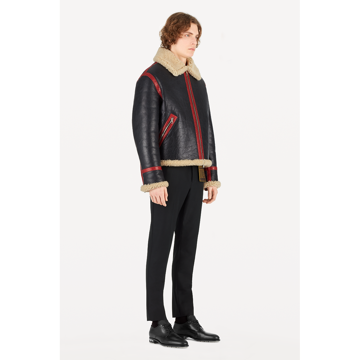 Shearling Aviator with Python - Men - Ready-to-Wear | LOUIS VUITTON