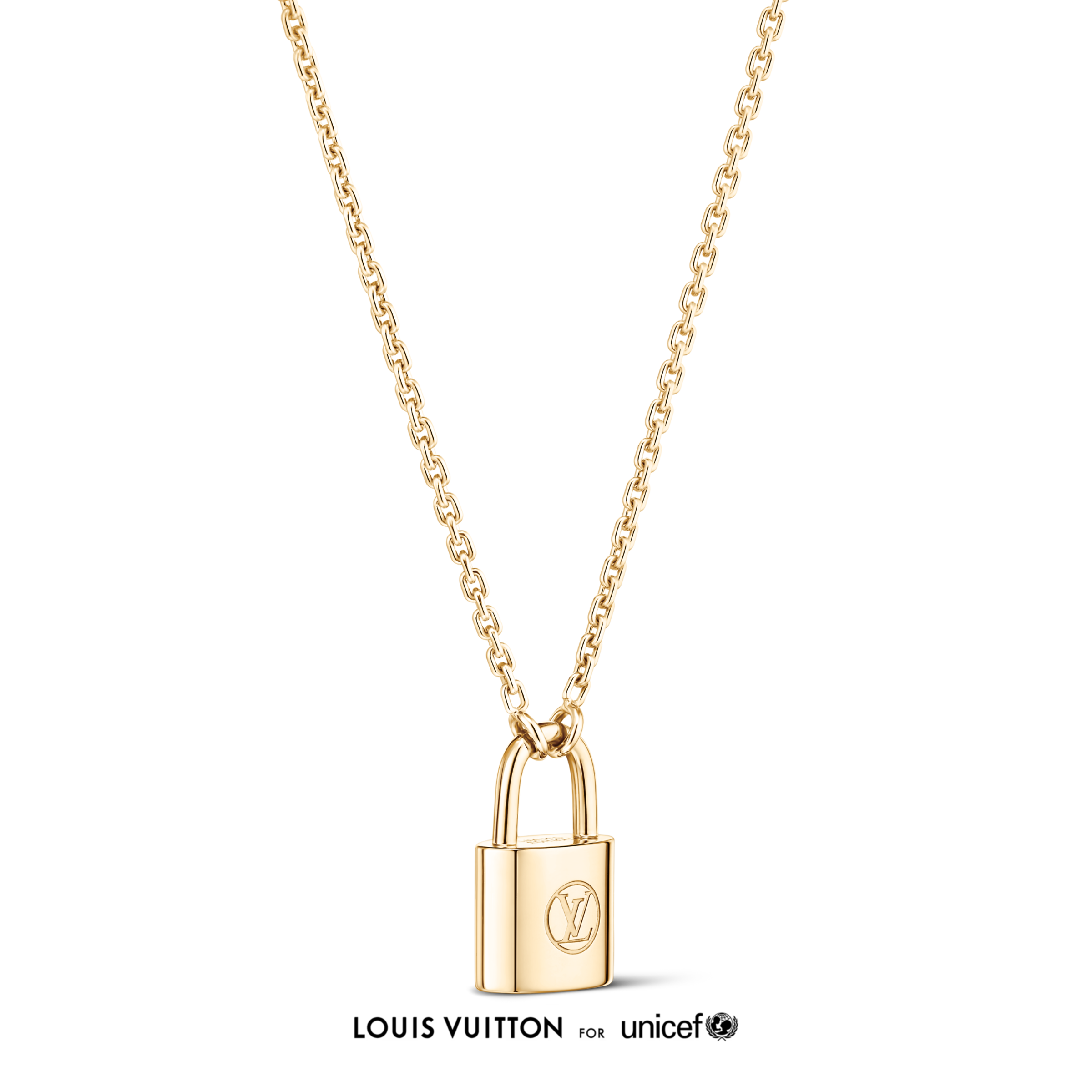 Silver Lockit Exclusive Gold Edition Pendant, Yellow Gold - Jewelry ...
