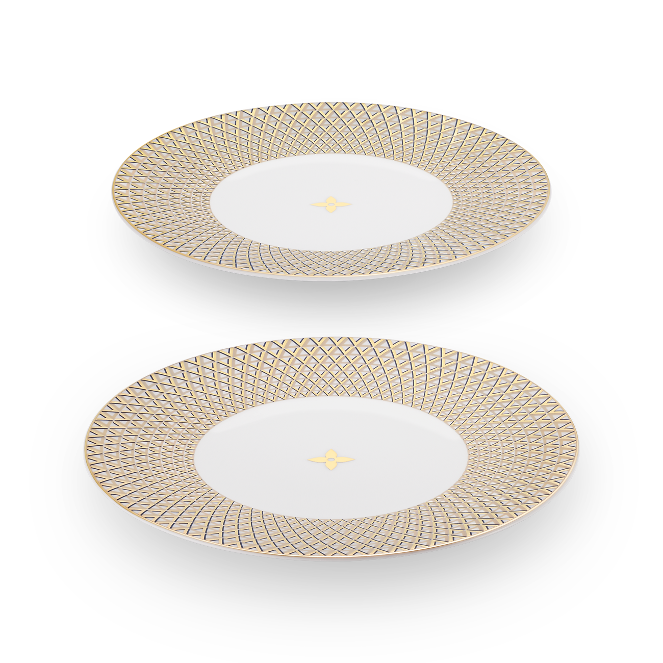 Splendor Set Of 2 Dessert Plates - Trunks, Travel and Home - Home and ...