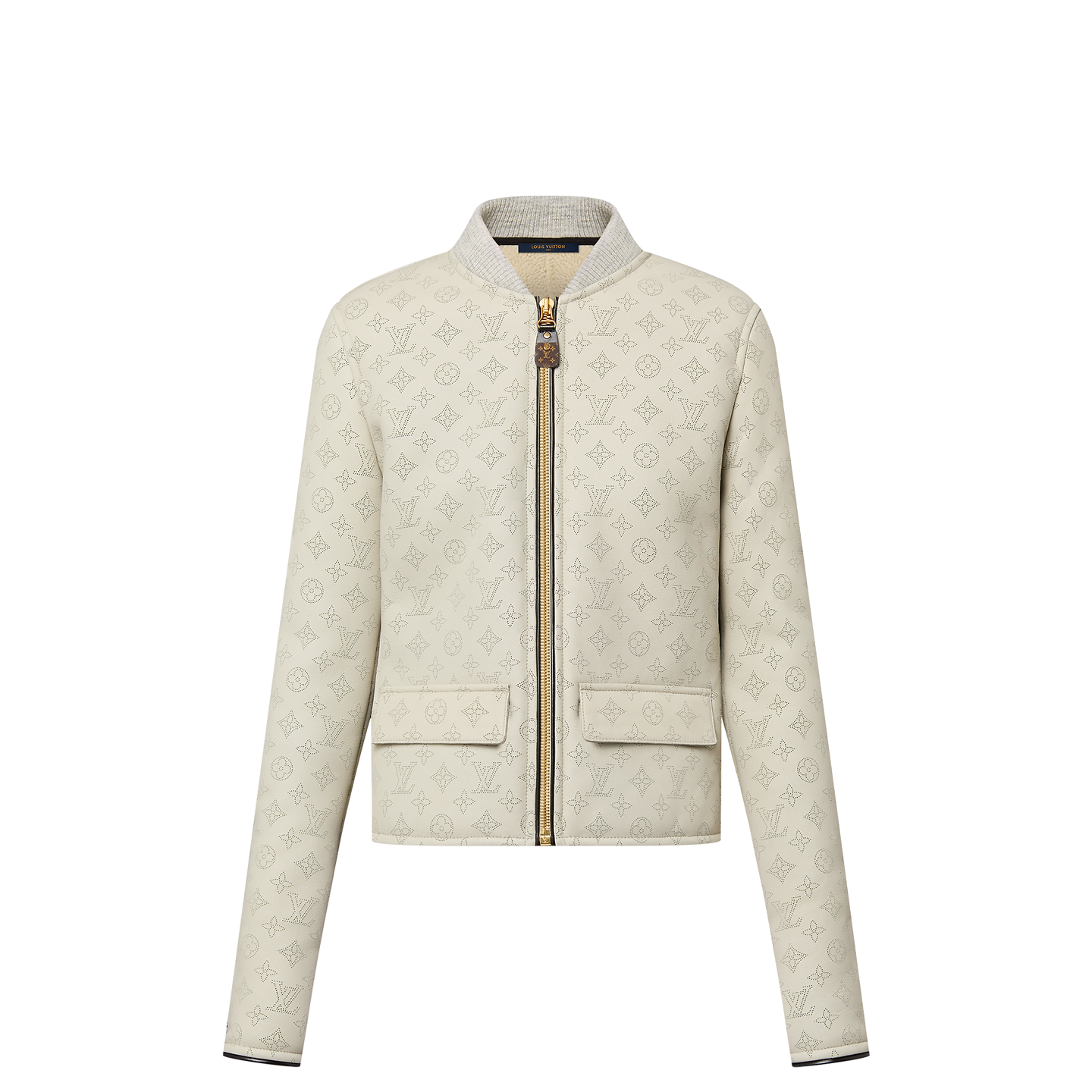 Sporty Mahina Monogram Leather Jacket - Women - Ready-to-Wear | LOUIS ...