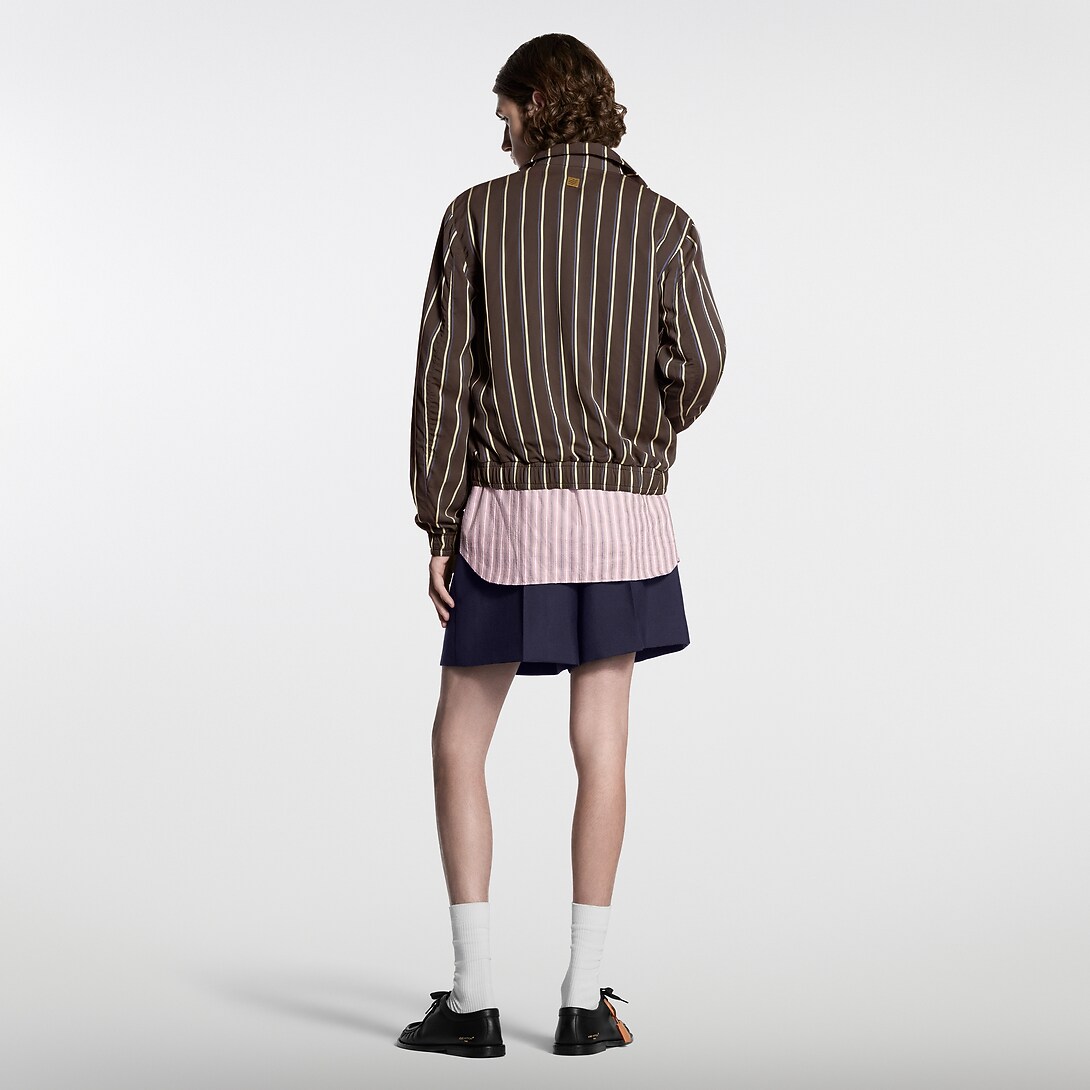Striped Zipped Track Top - New - For Men | LOUIS VUITTON