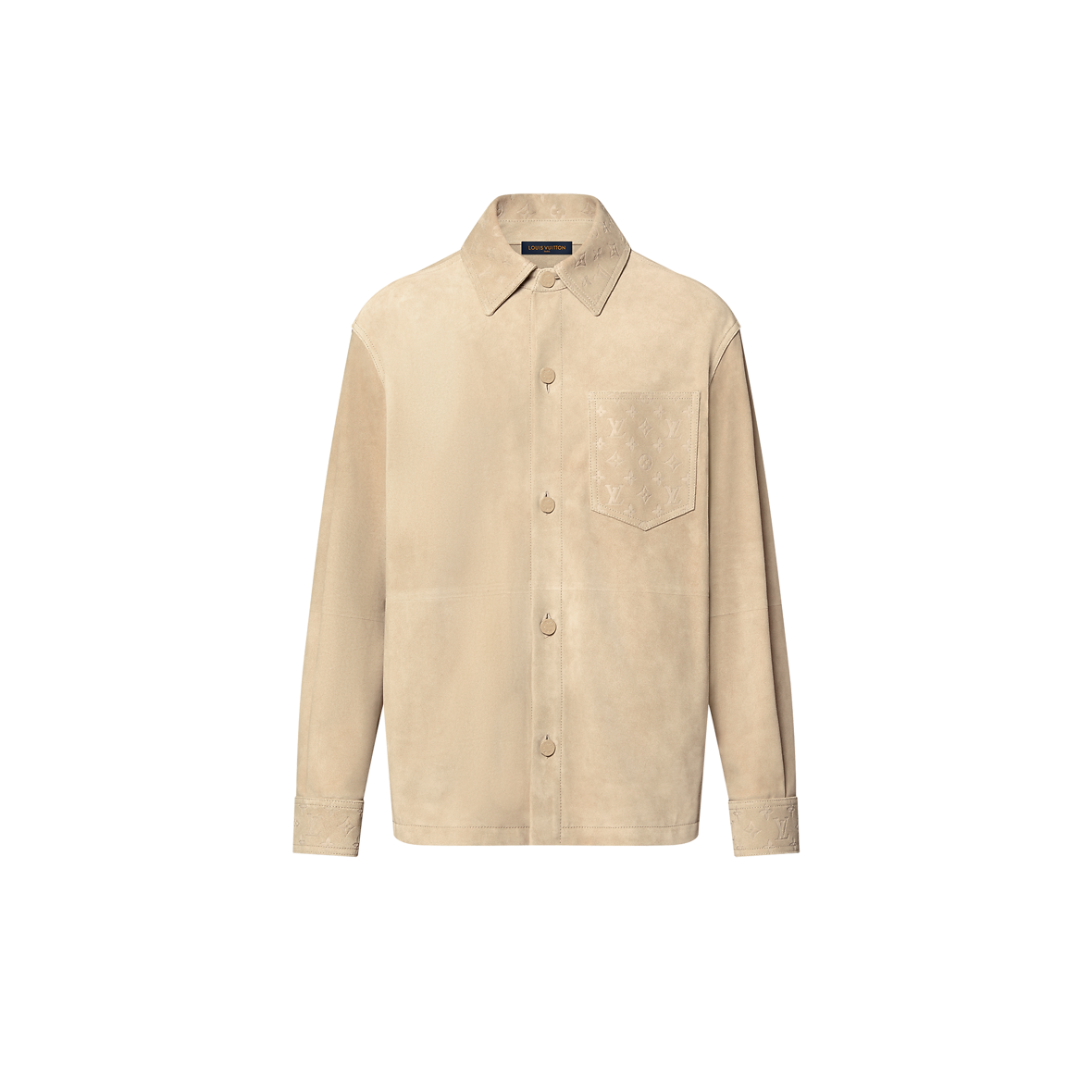 Suede Overshirt - Men - Ready-to-Wear | LOUIS VUITTON