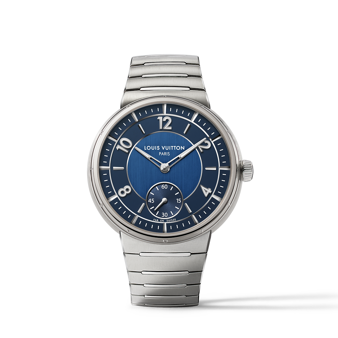 Tambour, Automatic, 40mm, Steel - Watches - All Watches | LOUIS VUITTON