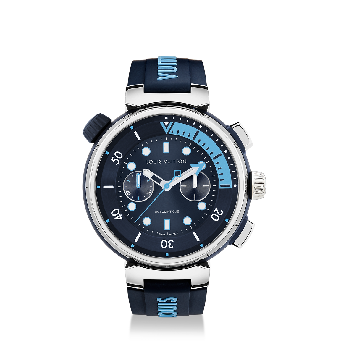 Tambour Street Diver, automatic, 44mm, steel - Watches - All Watches ...