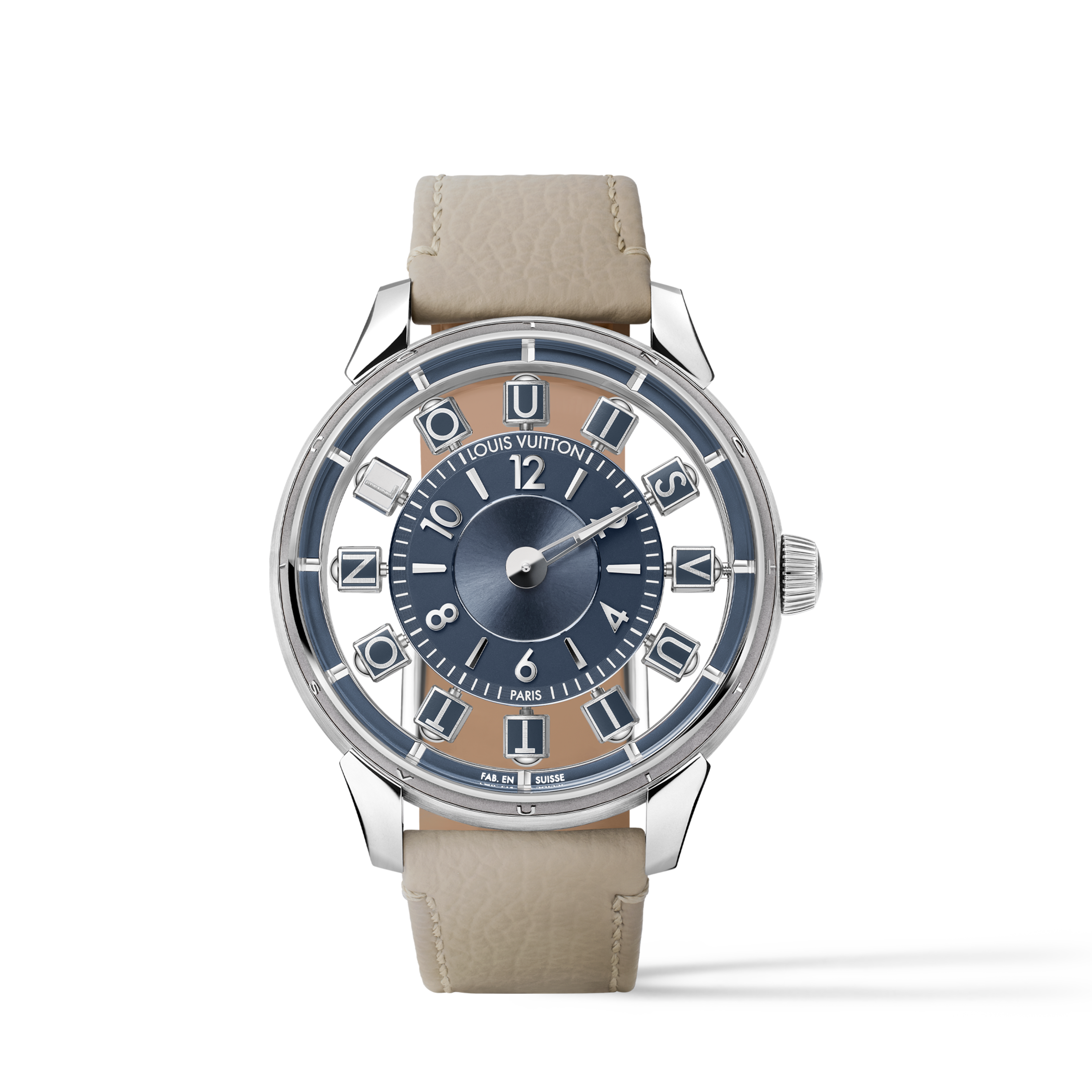 Tambour Taiko Spin Time Air, Automatic, 42.5mm, White gold - Watches ...