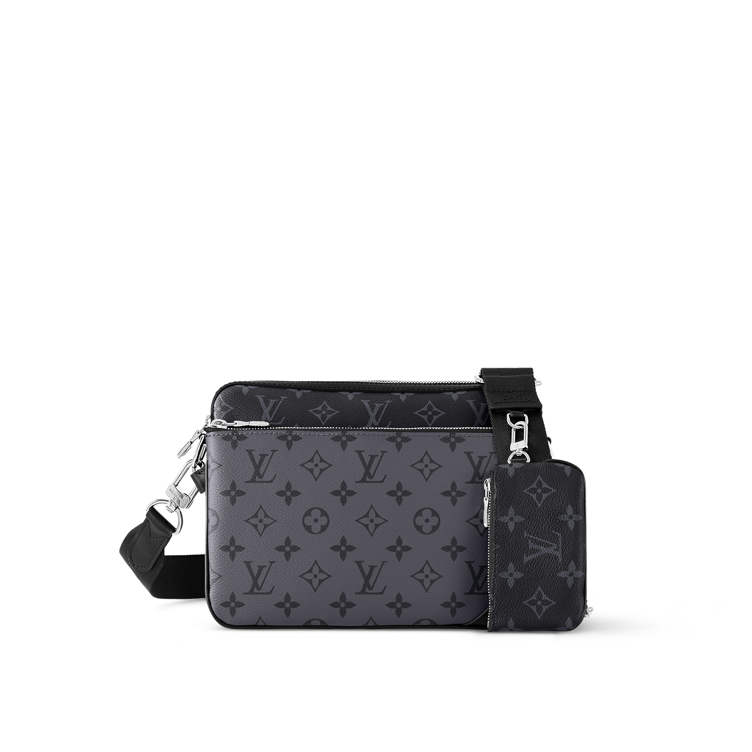 Trio Messenger Monogram Shadow - Men - Bags | LOUIS VUITTON