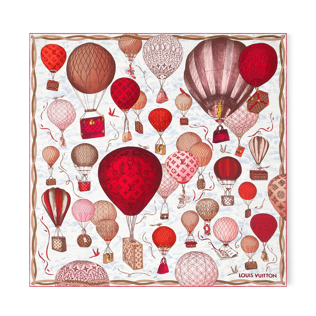 Women's Silk Scarves, Squares, Bandeaus in Luxe Prints | LOUIS VUITTON