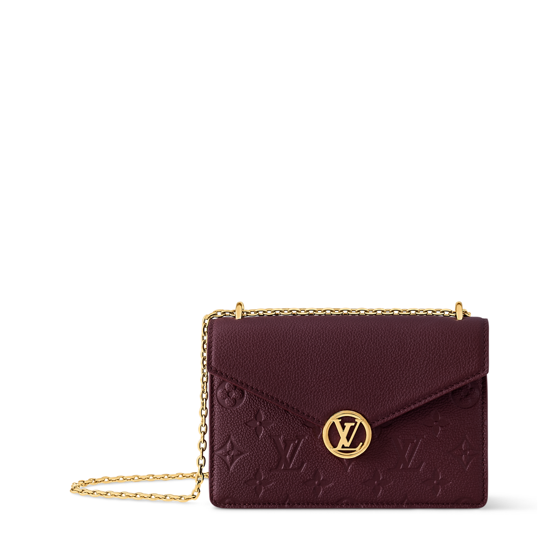 Wallet On Chain Rosy Monogram Empreinte Leather - Women - Small Leather ...
