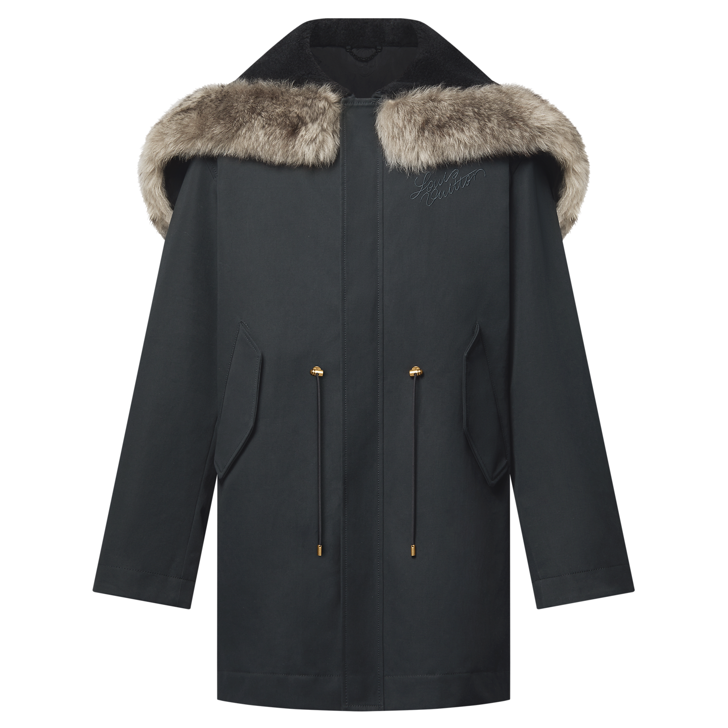 Winter Parka With Shearling Hood - Men - Ready-to-Wear | LOUIS VUITTON