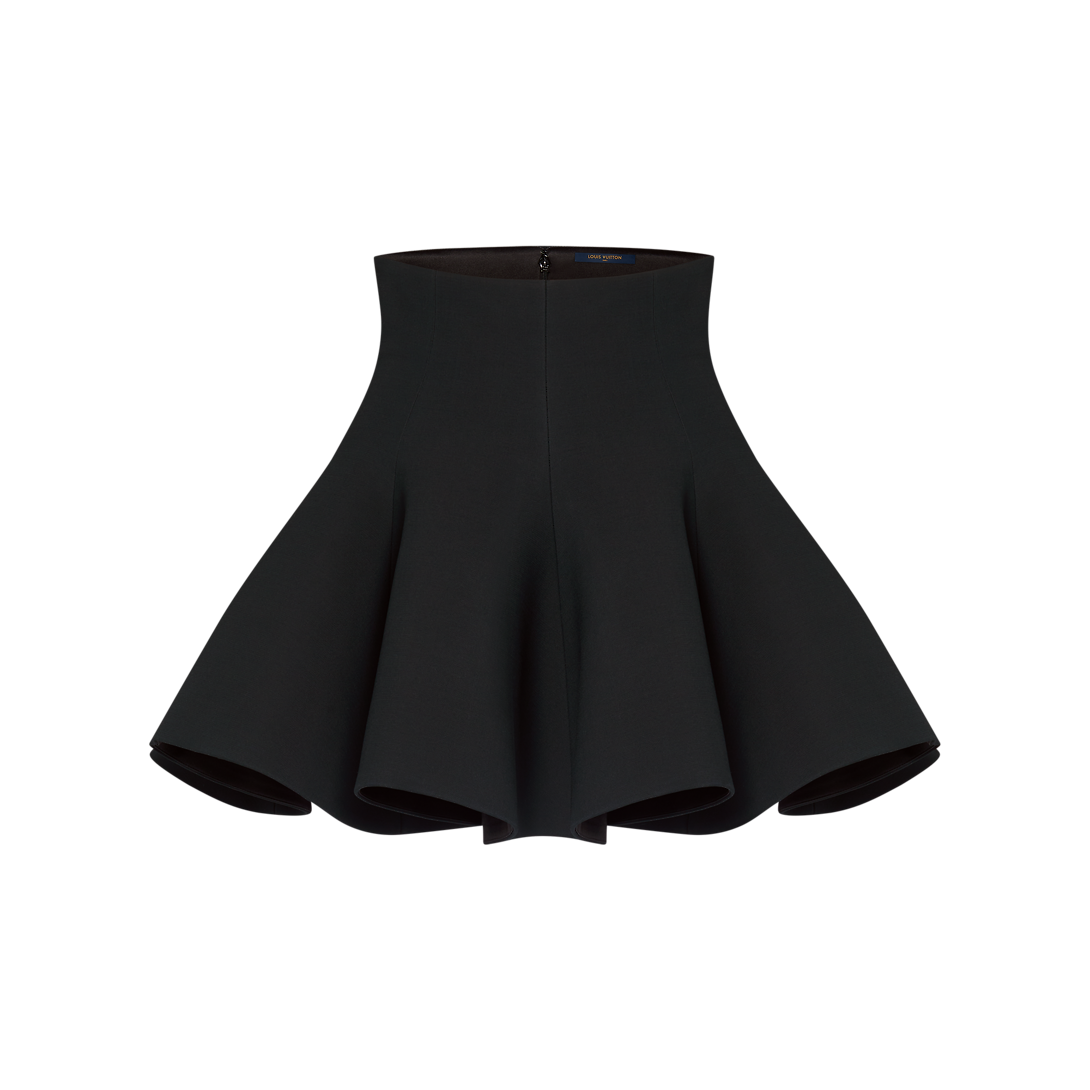 Wool-Silk Pleated Circle Skirt - New - For Women | LOUIS VUITTON