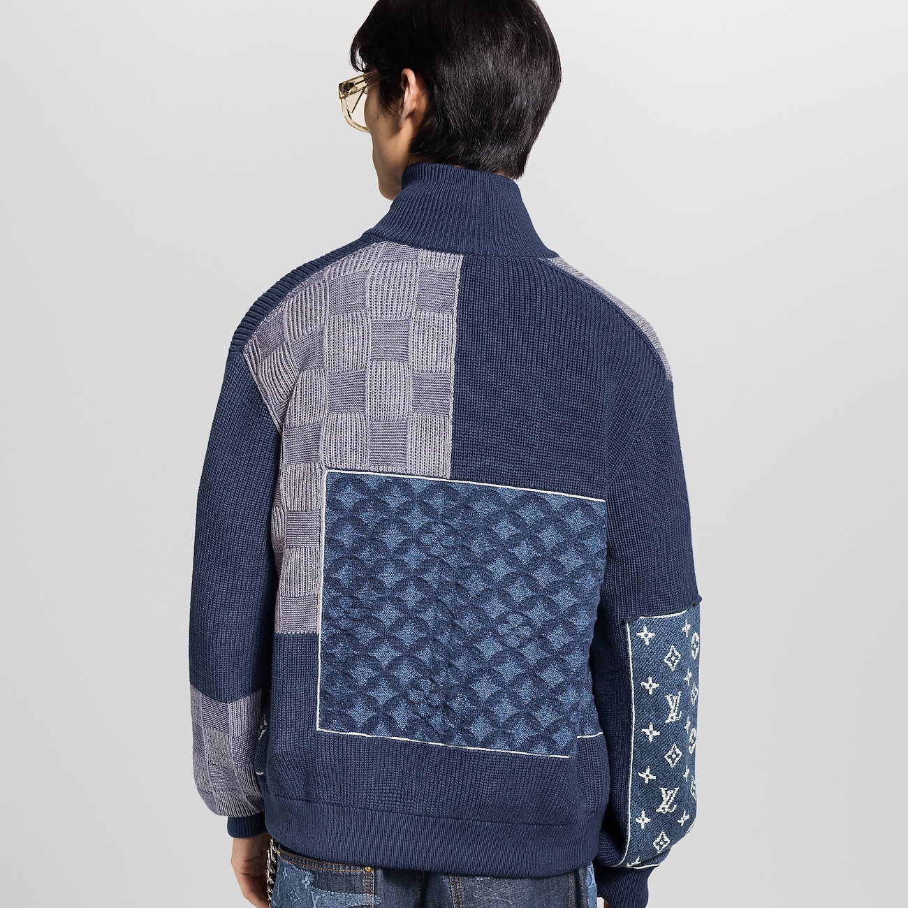 Zip Up Patchwork Tracktop - Men - Ready-to-Wear | LOUIS VUITTON