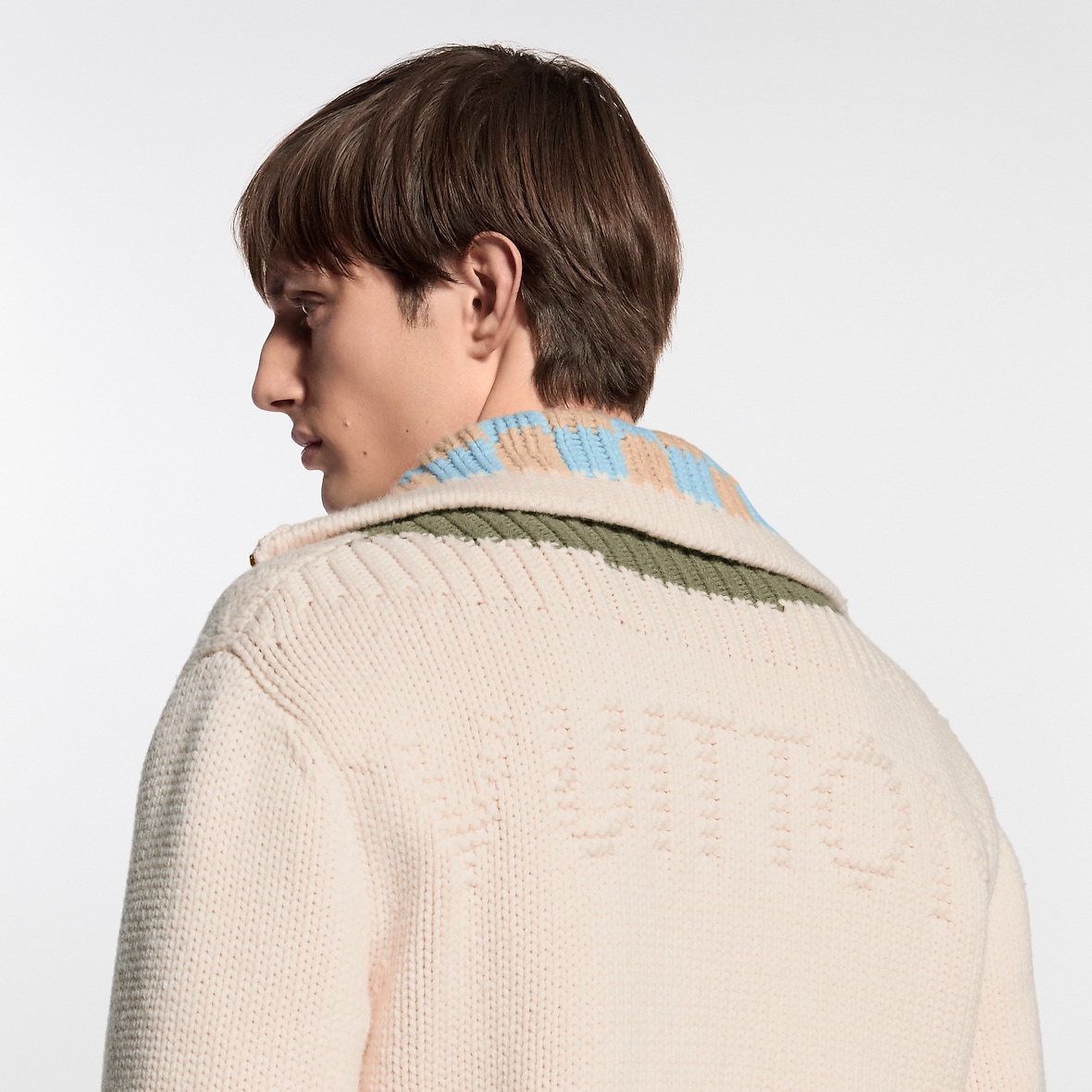 Zipped Intarsia Track Top - New - For Men | LOUIS VUITTON