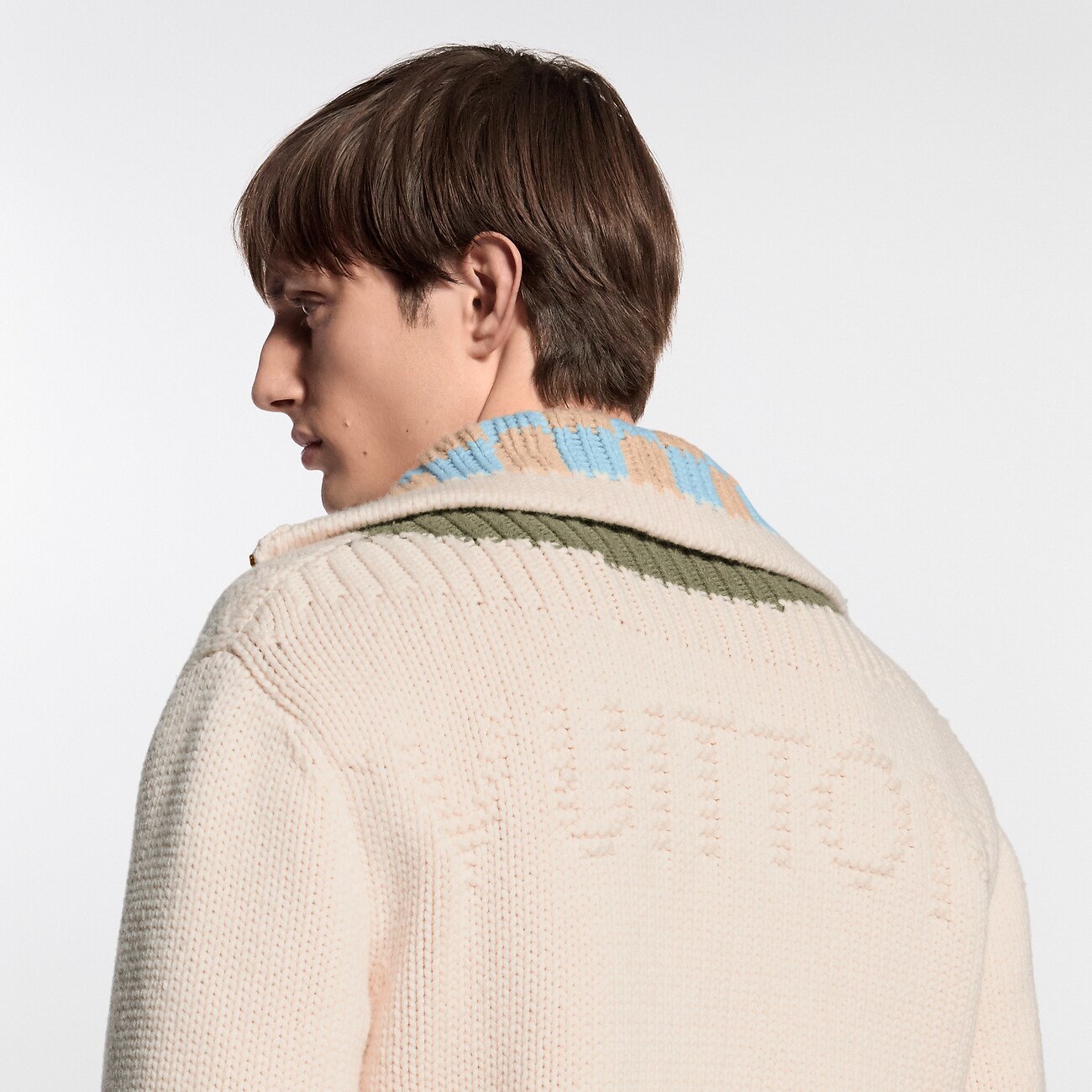 Zipped Intarsia Track Top - New - For Men | LOUIS VUITTON
