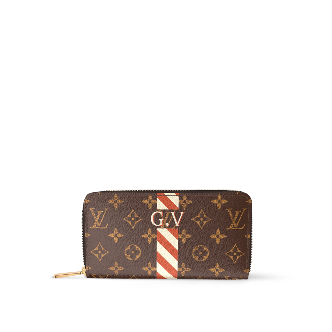 Zippy Wallet Mon Monogram Monogram - gifts - Personalization | LOUIS ...