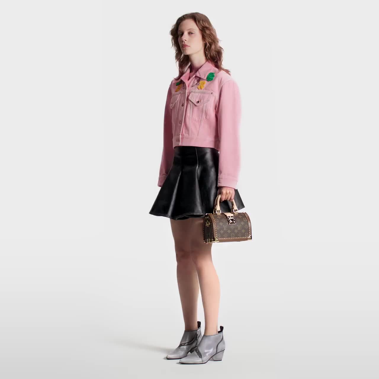 Embroidered Accent Denim Jacket - Women - Ready-to-Wear | LOUIS VUITTON